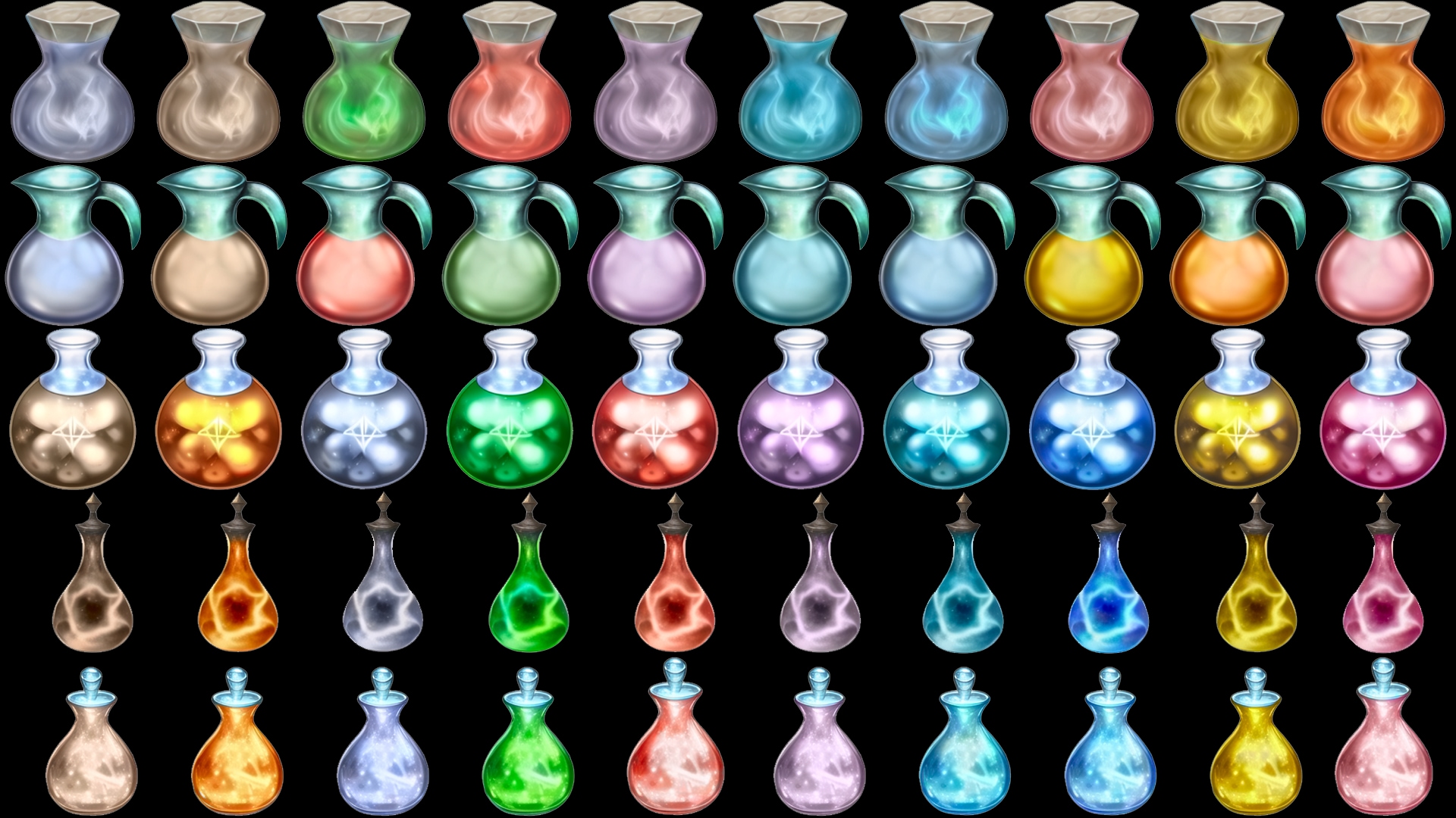 Potion Icons Pack2 in 2D Assets - UE Marketplace